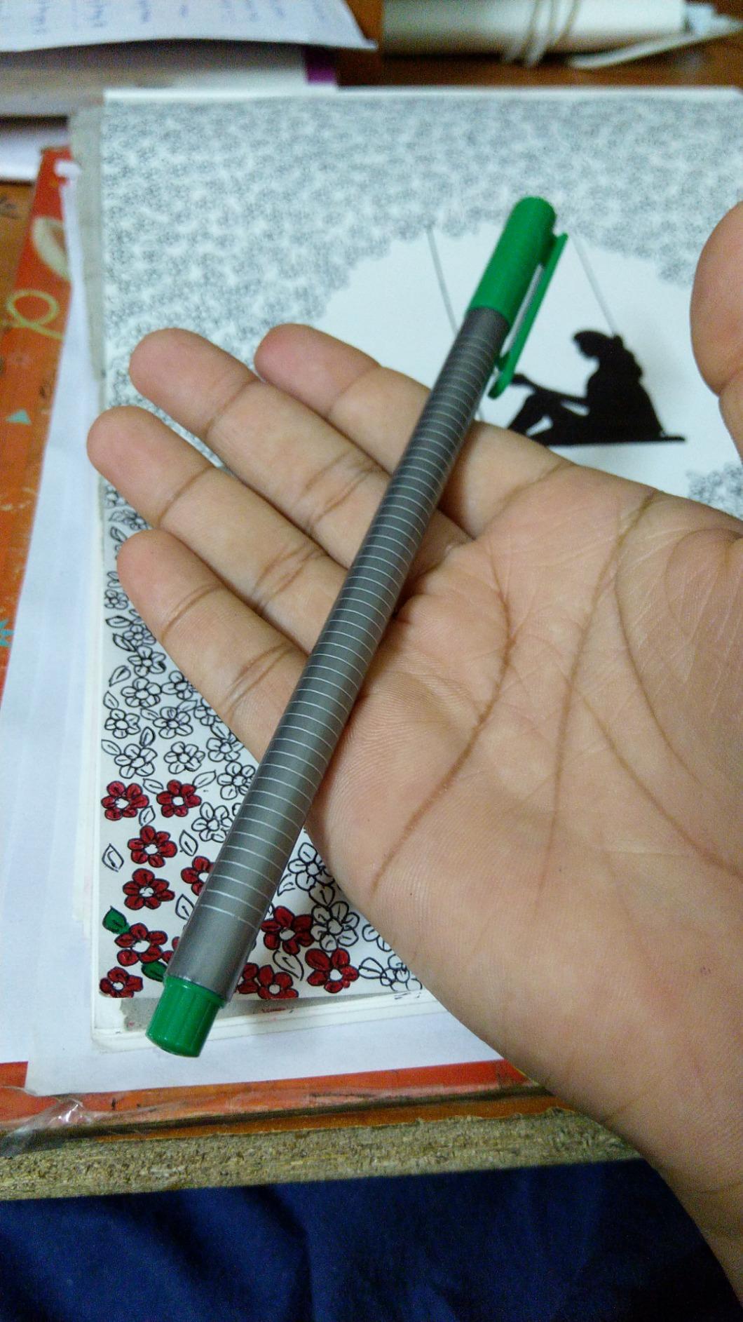 ADD Gel Softline Note Pen Pack of 10 Pens (GREEN) : Amazon.in: Office ...