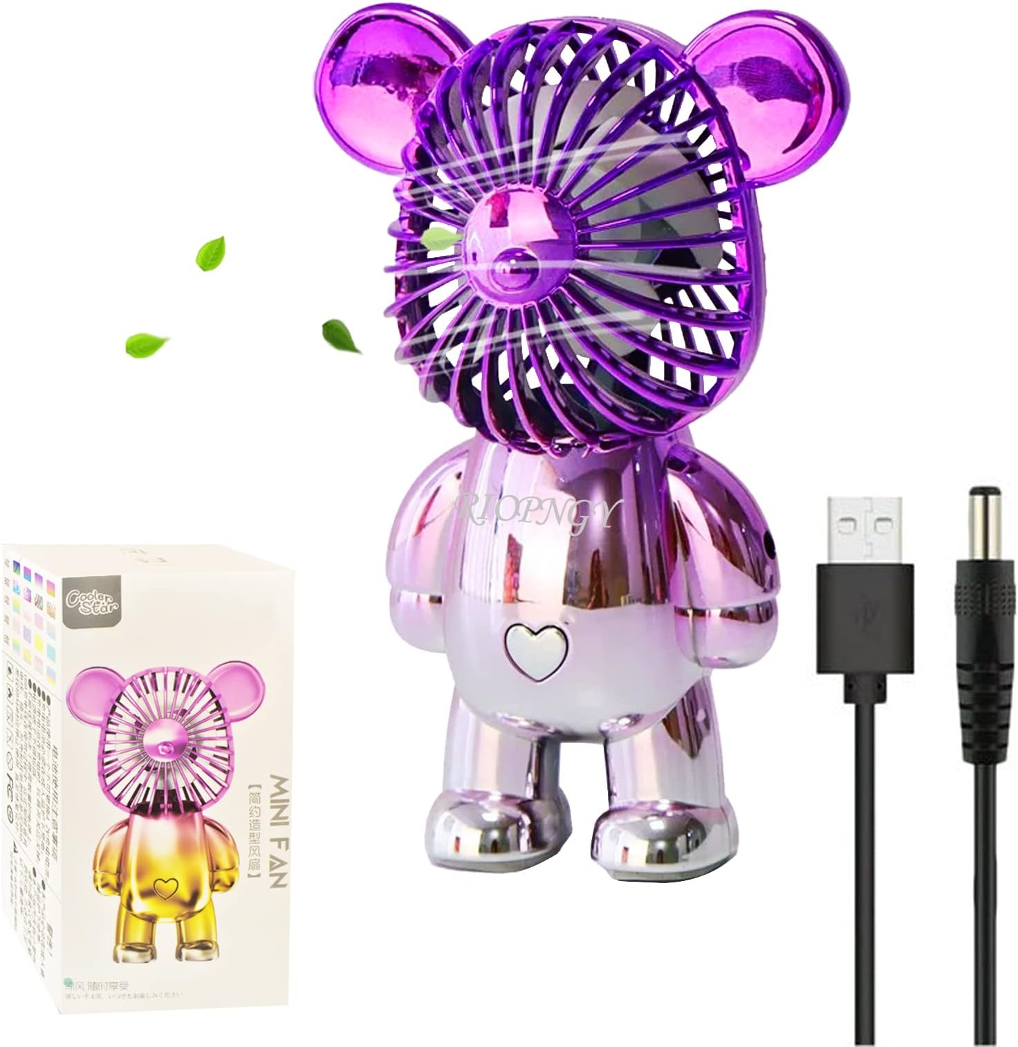 Riopngy Handheld Fan Portable Fan Mini Hand Held Fan with USB ...