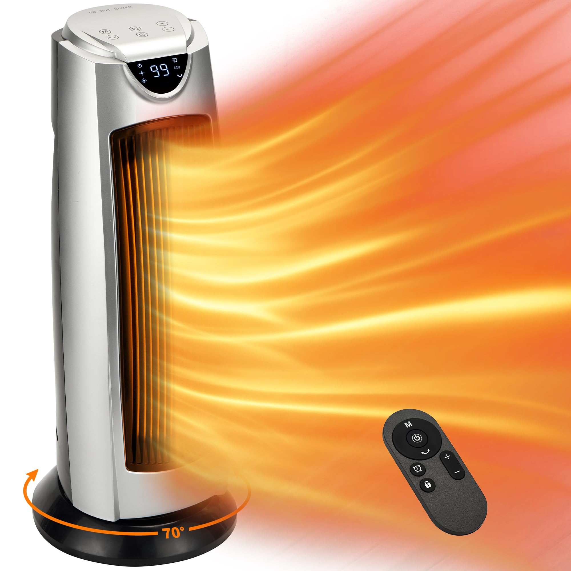 Amazon.com: SUNGDOGIN Space Heaters for Indoor Use,22" Electric Space ...
