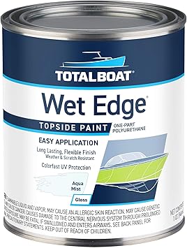 Amazon.com: TotalBoat Wet Edge Topside Marine Paint Premium ...