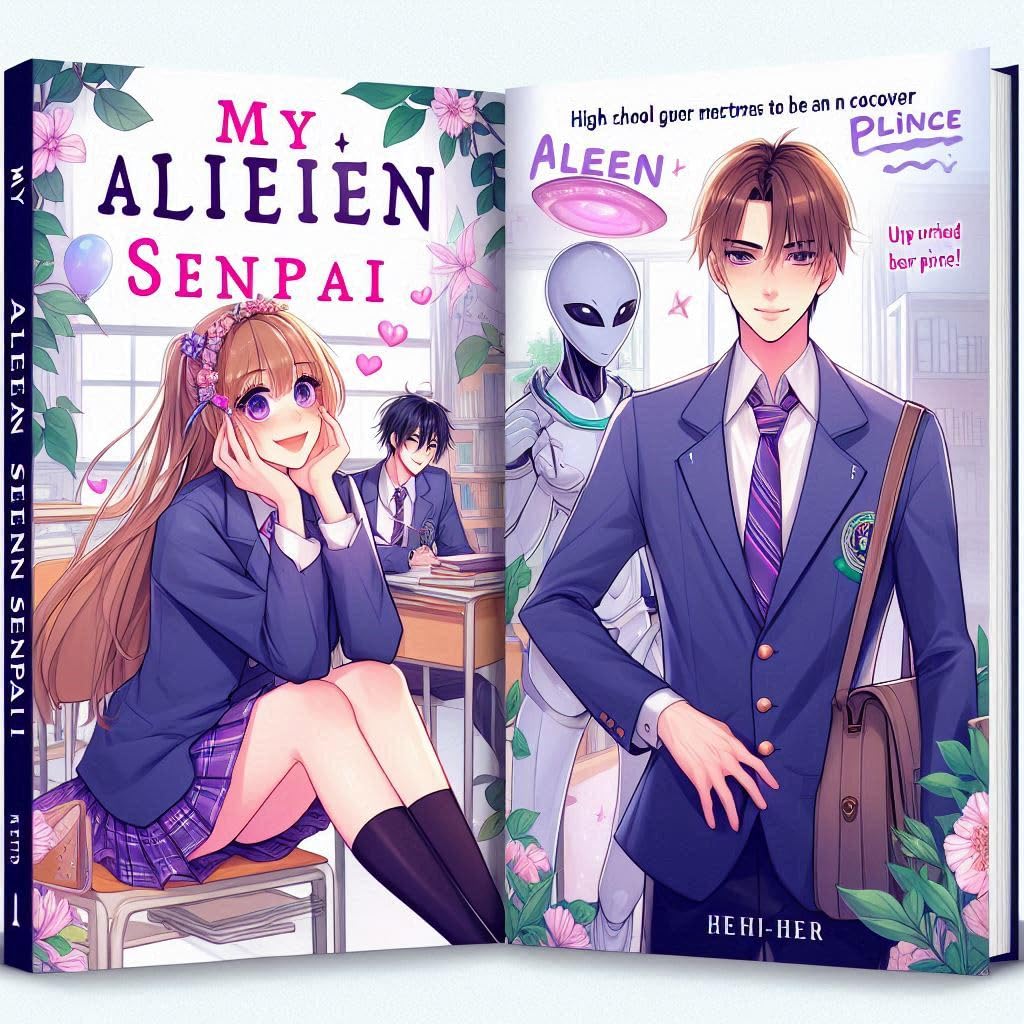 Amazon.com: "My Alien Senpai" – A high school girl meets her new ...