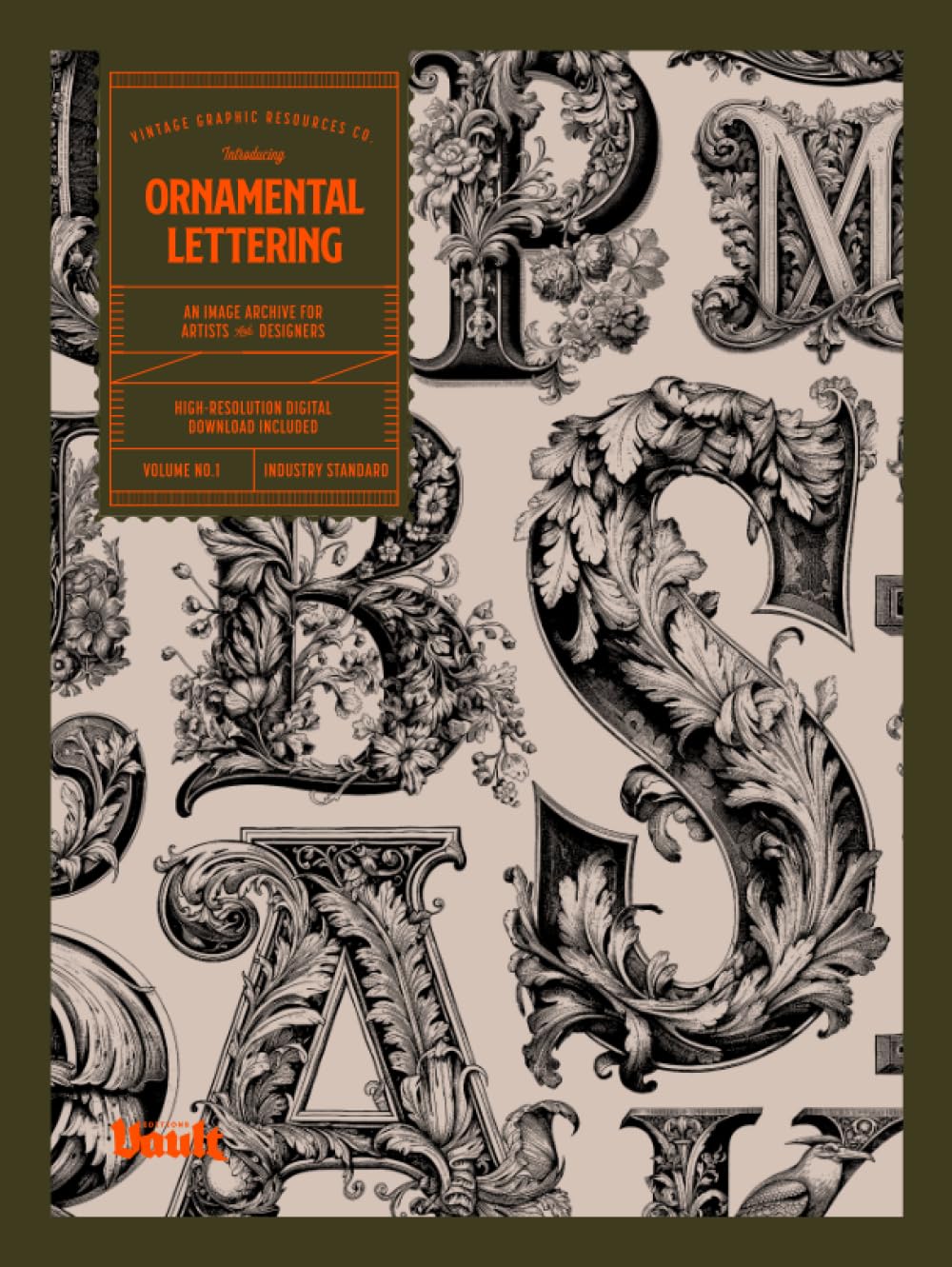 The Ornamental Lettering Reference Book: An Image Archive for Lettering ...