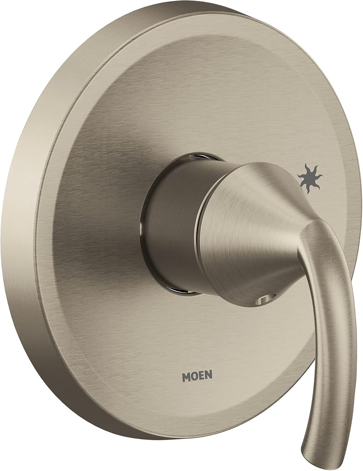 Moen UT2741BN Glyde M-CORE 2-Series 1-Handle Shower Trim Kit, Valve ...