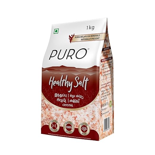 Puro Healthy Salt Crystal, 1kg : Amazon.in: Grocery & Gourmet Foods