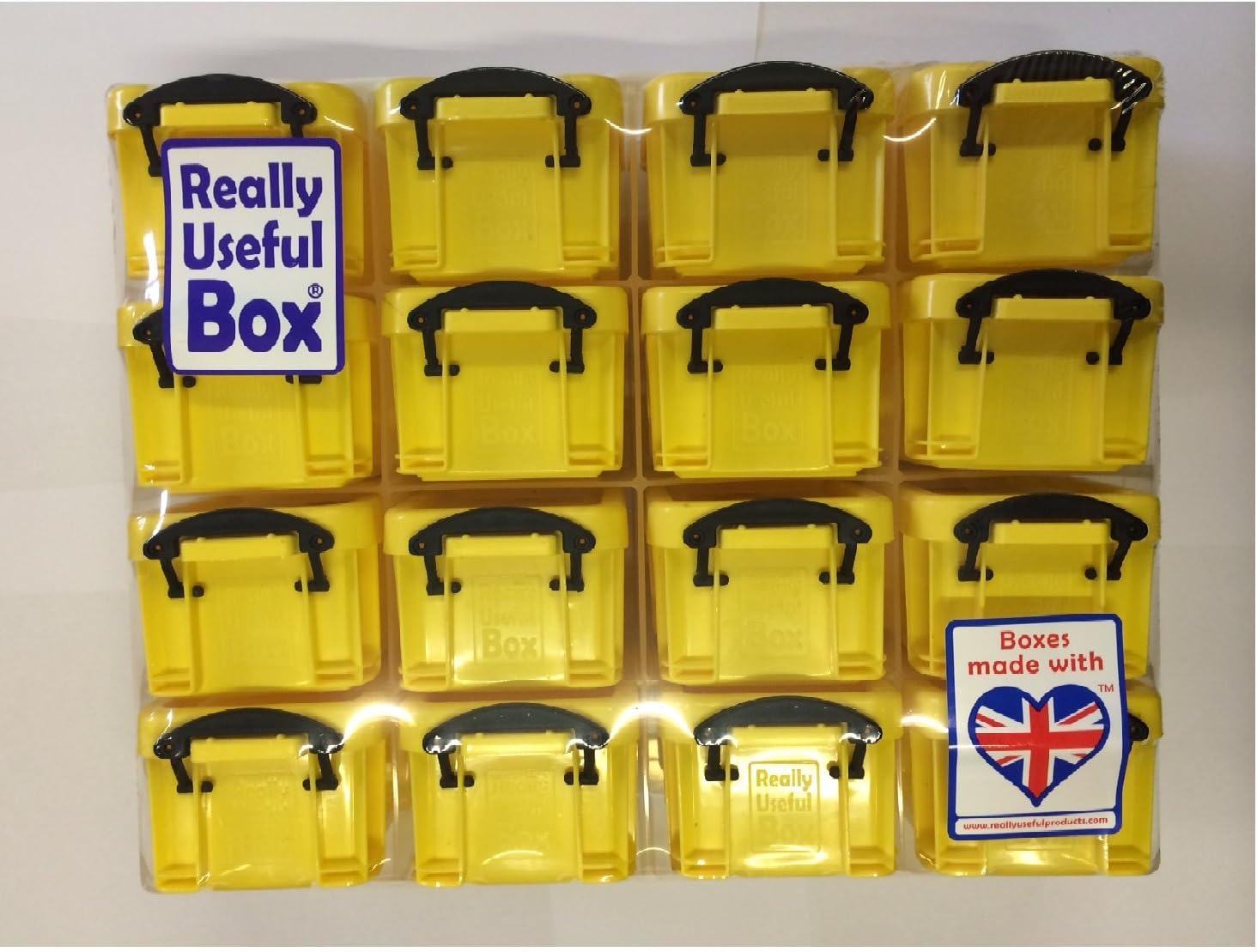 NEW!! REALLY USEFUL 16 BOX CONTAINER ORGANISER PACK STORAGE SORTER 0.14 ...