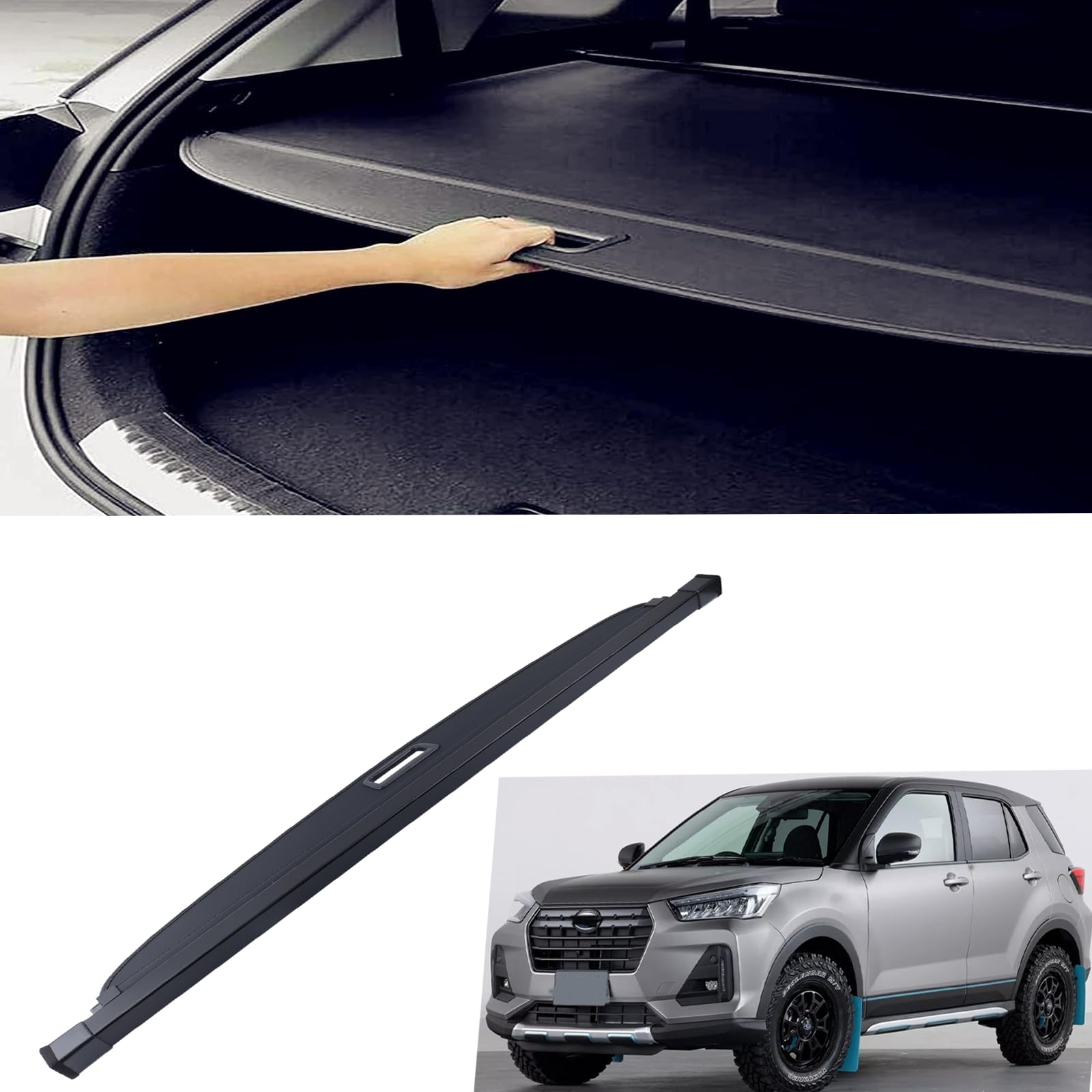 Snapklik.com : LINLINS Retractable Cargo Cover For Subaru Crosstrek ...