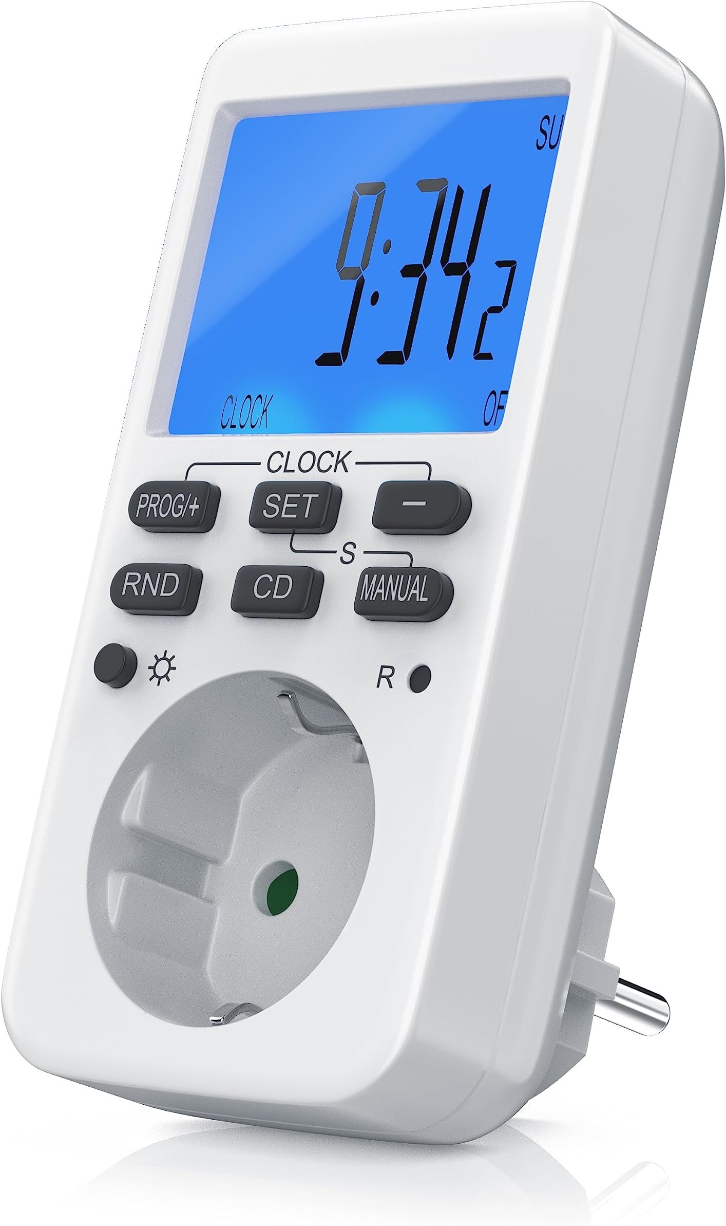 Digitale Zeitschaltuhr, Weekly Digital Timer, minutengenau, LCD-Display ...