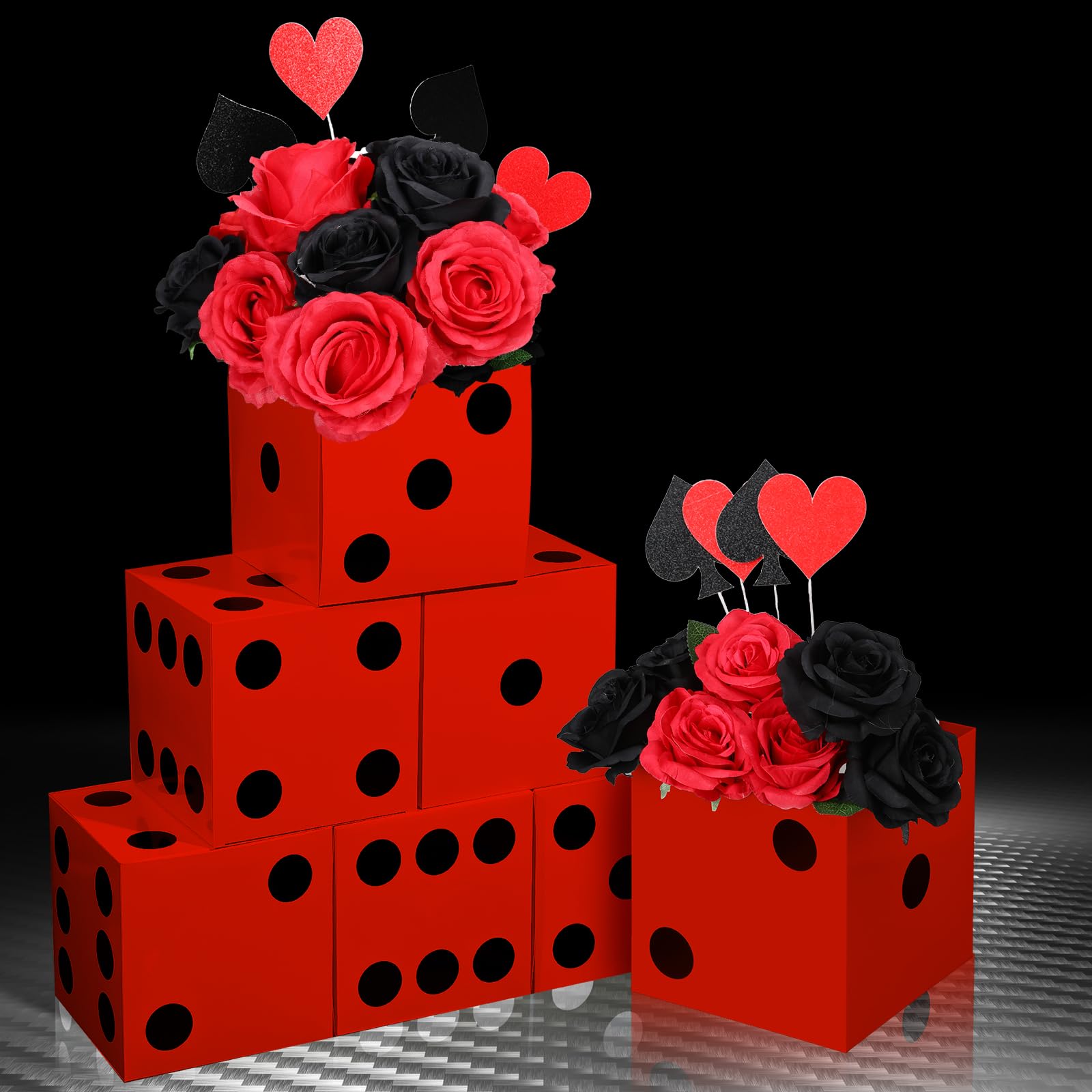 Dice Centerpiece Decorations