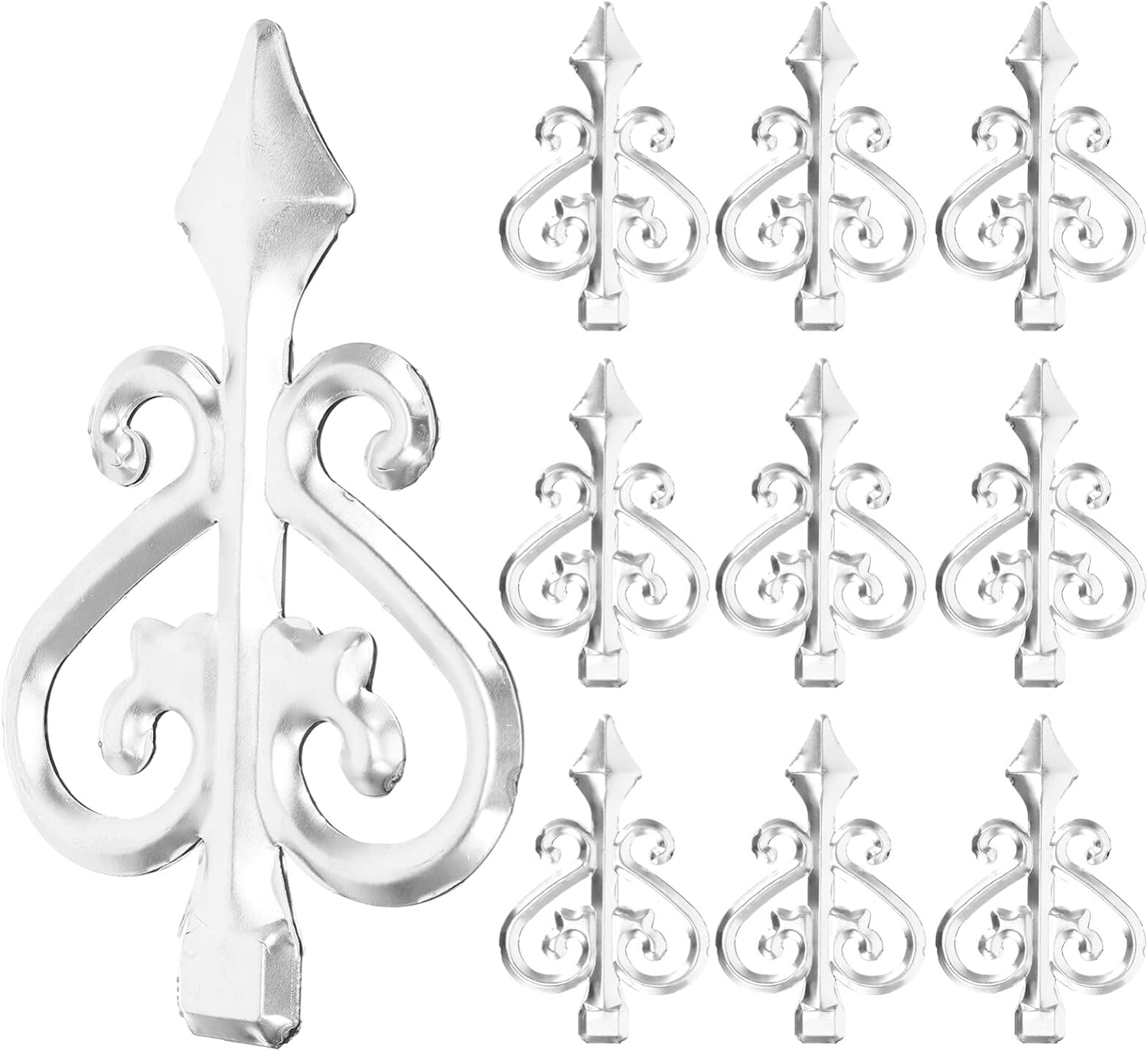 Amazon.com : Happyyami 10pcs Protective Spear Tips Garden Fence Finials ...