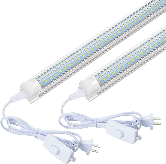 LED Shop Light 2FT, 20W 2400LM, 3000K Warm White, Ceiling and Utility ...