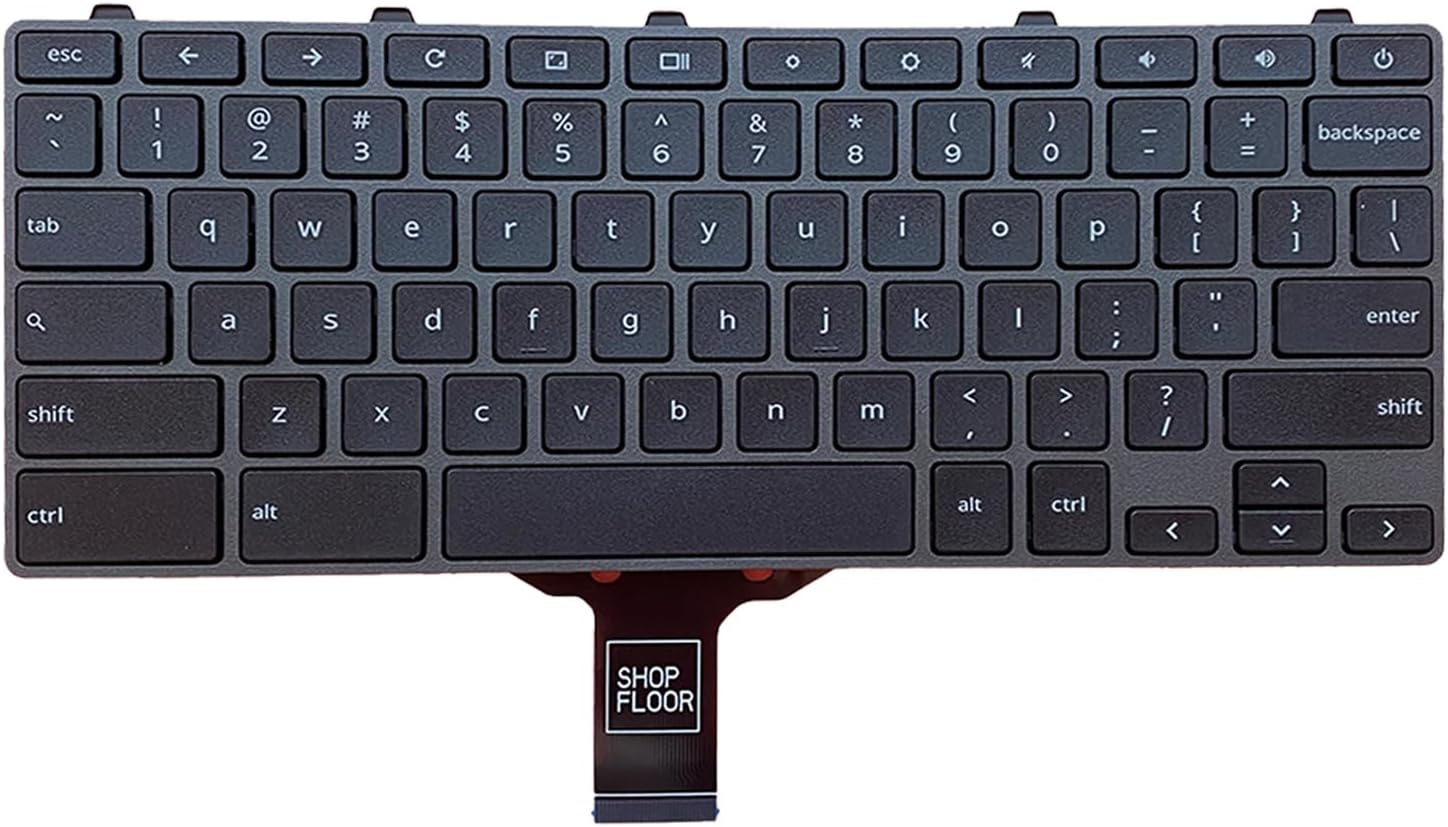 Amazon.com: D-KXCPELE Replacement Laptop Keyboard for Dell Chromebook ...