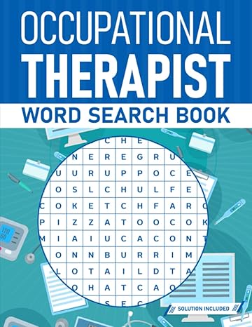 Occupational Therapist Word Search Book: A Puzzle Book with ...