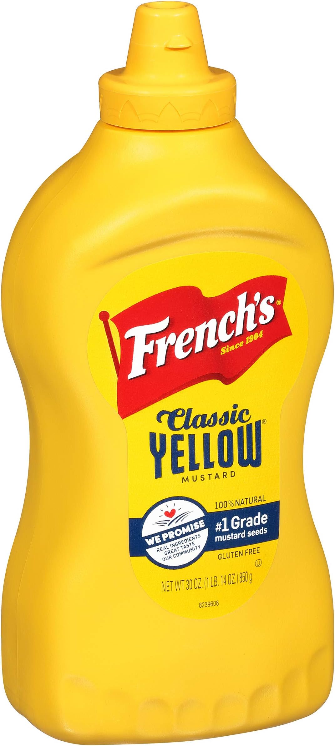 Amazon.com : French's Classic Yellow Mustard, 30 oz : Gourmet Seasoned ...
