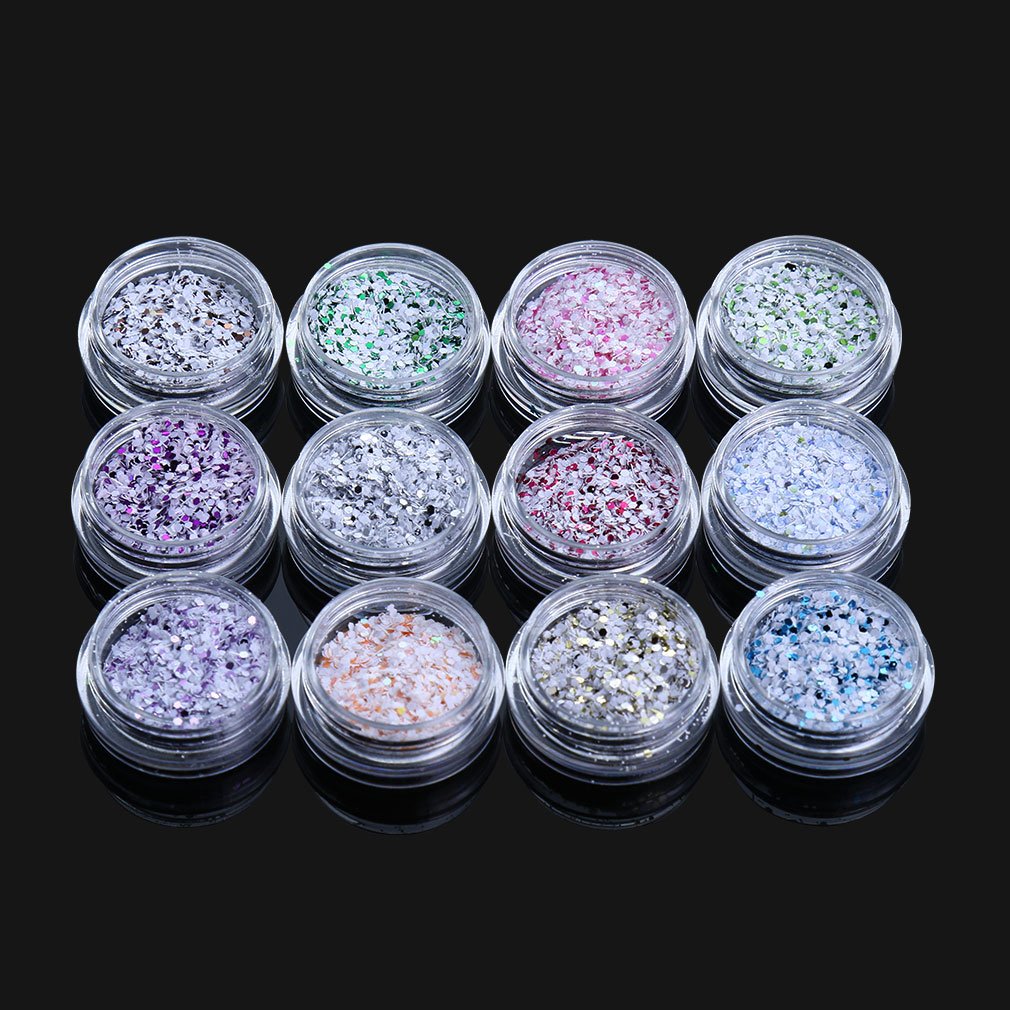 Amazon.com : Elite99 Nail Art Paillette Glittering Manicure Sequins ...