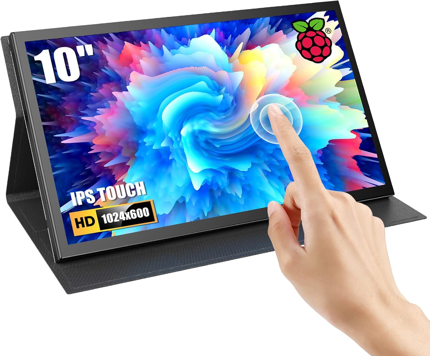 Amazon.com: APROTII 10 inch RasPi Screen, 1024x600 IPS Capacitive ...