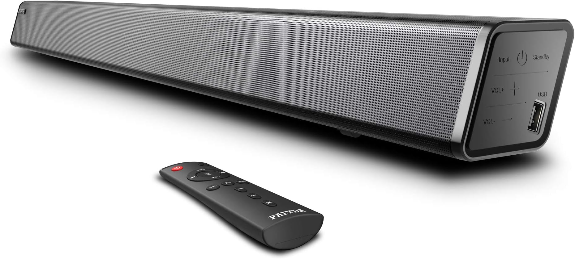 Paiyda Soundbar, Sound Bar for TV, 120 dB Bluetooth Soundbars with ...