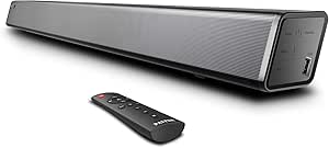 Paiyda Soundbar, Sound Bar for TV, 120 dB Bluetooth Soundbars with ...