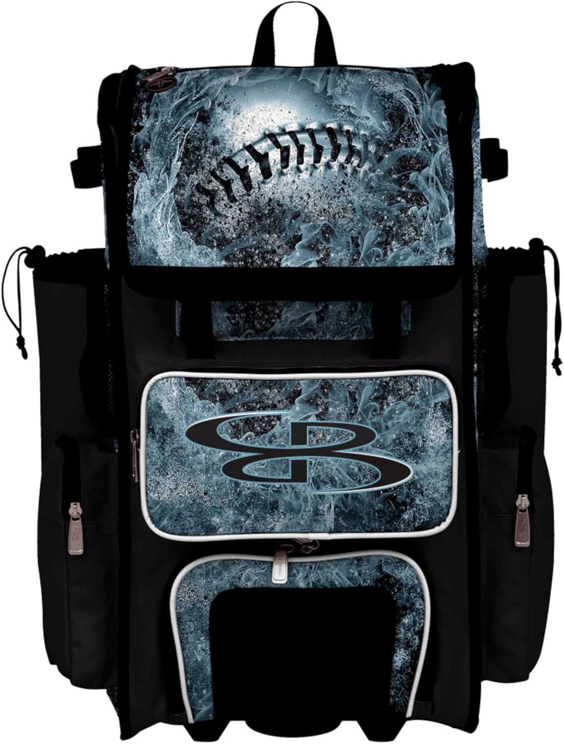 Amazon.com : Boombah Rolling Superpack Baseball/Softball Gear Bag - 23 ...