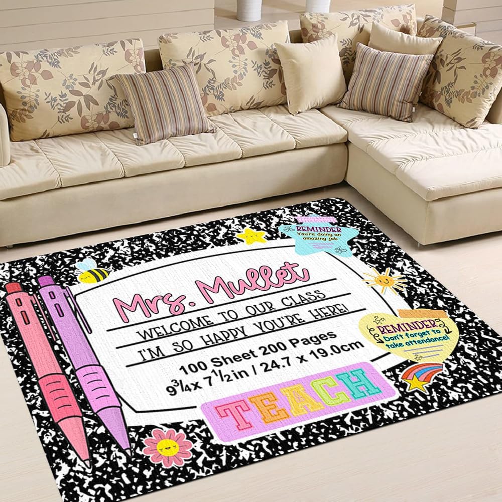 Amazon.com: Classroom Rugs for kids, Kids Rugs for Bedroom Boys ...