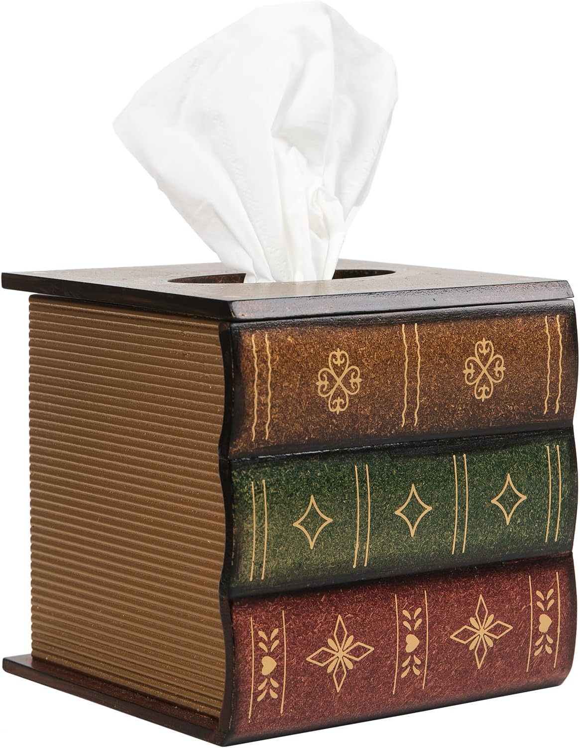 Amazon.com: Book Tissue Dispenser | Facial Tissues Holder | Office ...