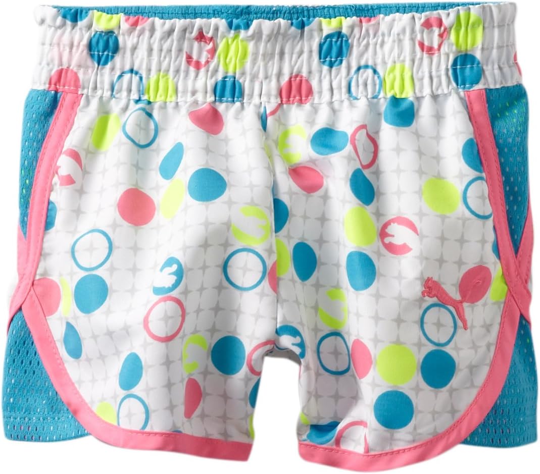 Amazon.com: PUMA Little Girls' Toddler Criss Cross Printed Short ...