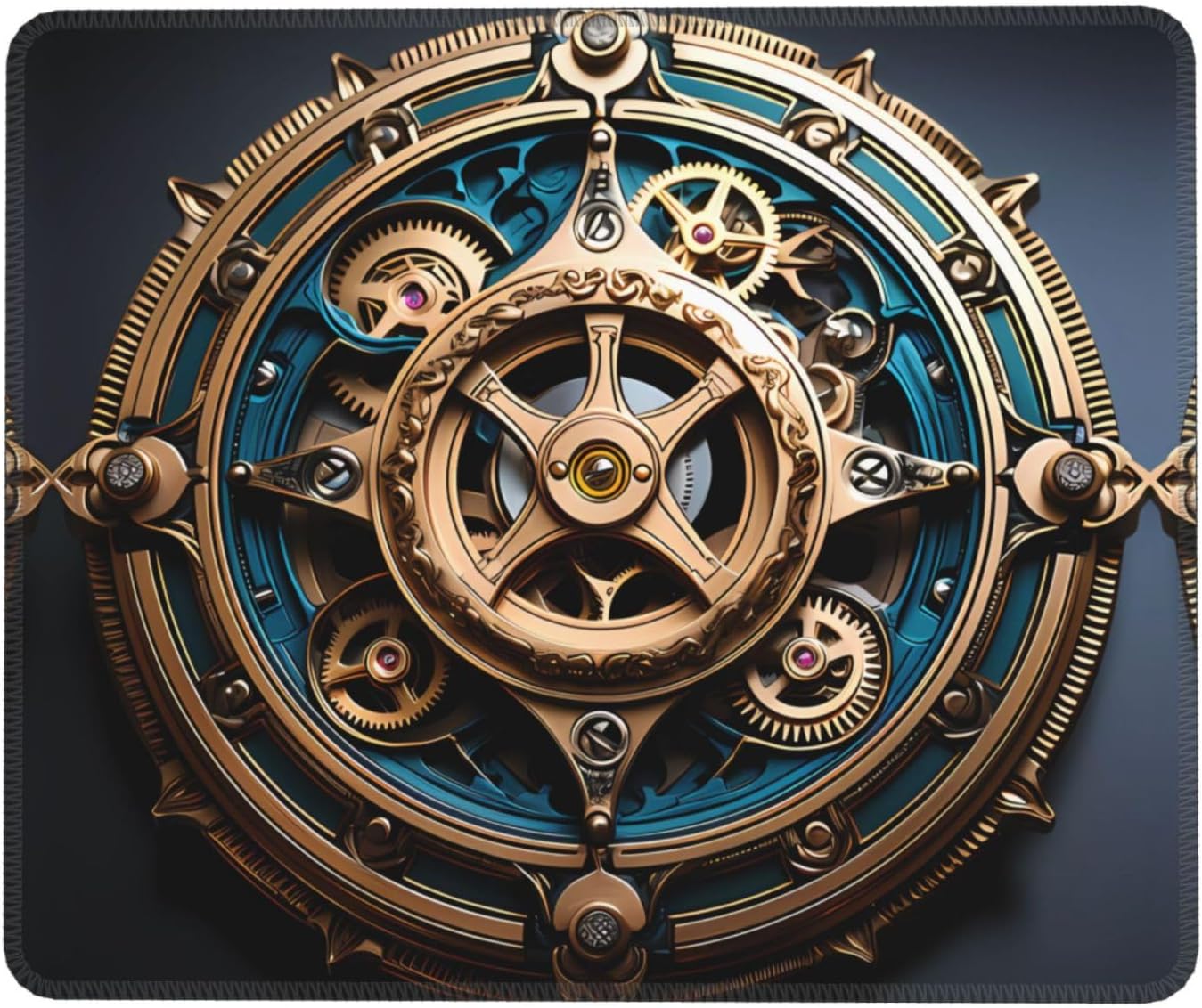 Cool Steampunk Gears Premium Gaming Mouse Pad - Gaming Mousepad, Non ...