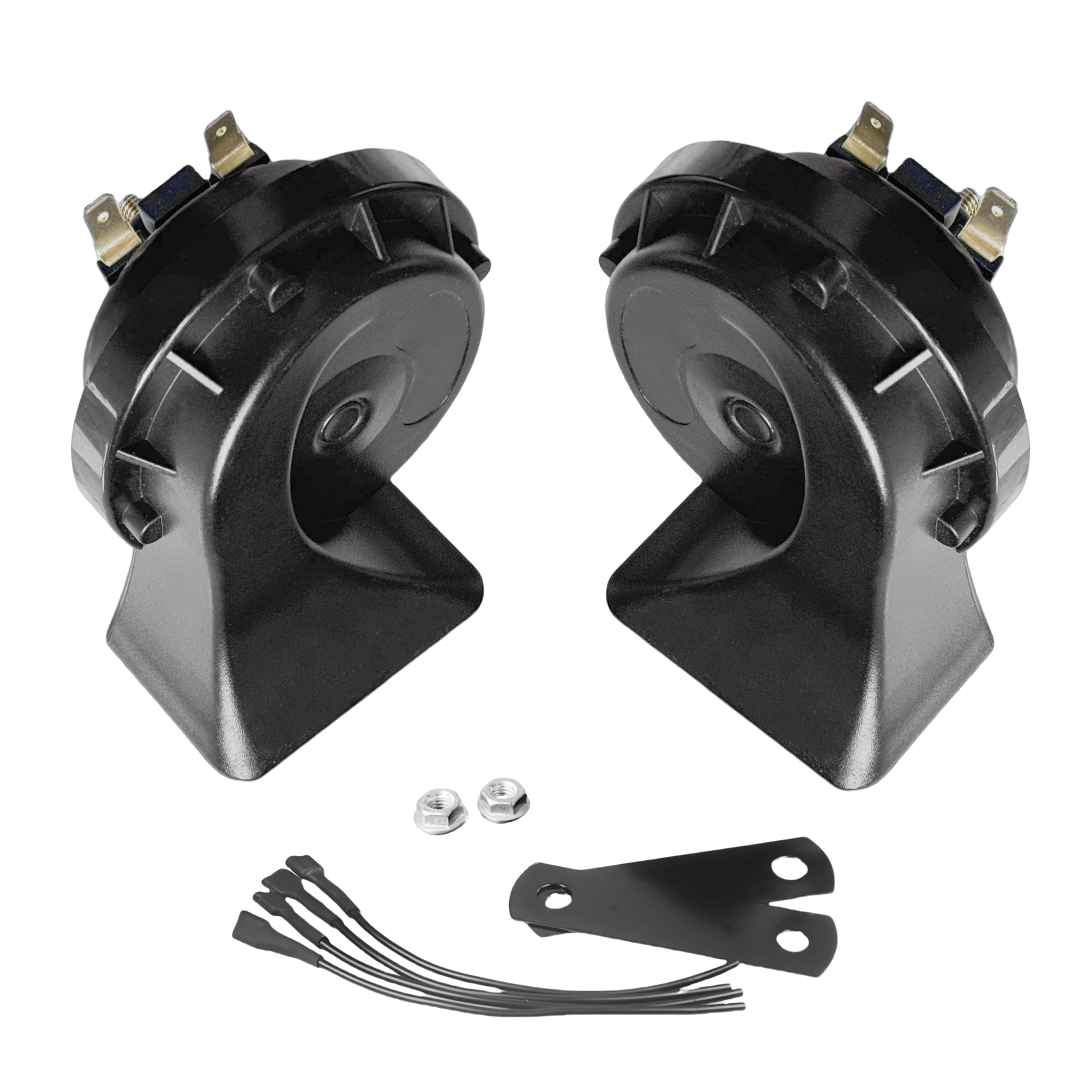Amazon.com: AKIZIDS 12V Replacement Car Horn Kit 2PCS Super Loud ...
