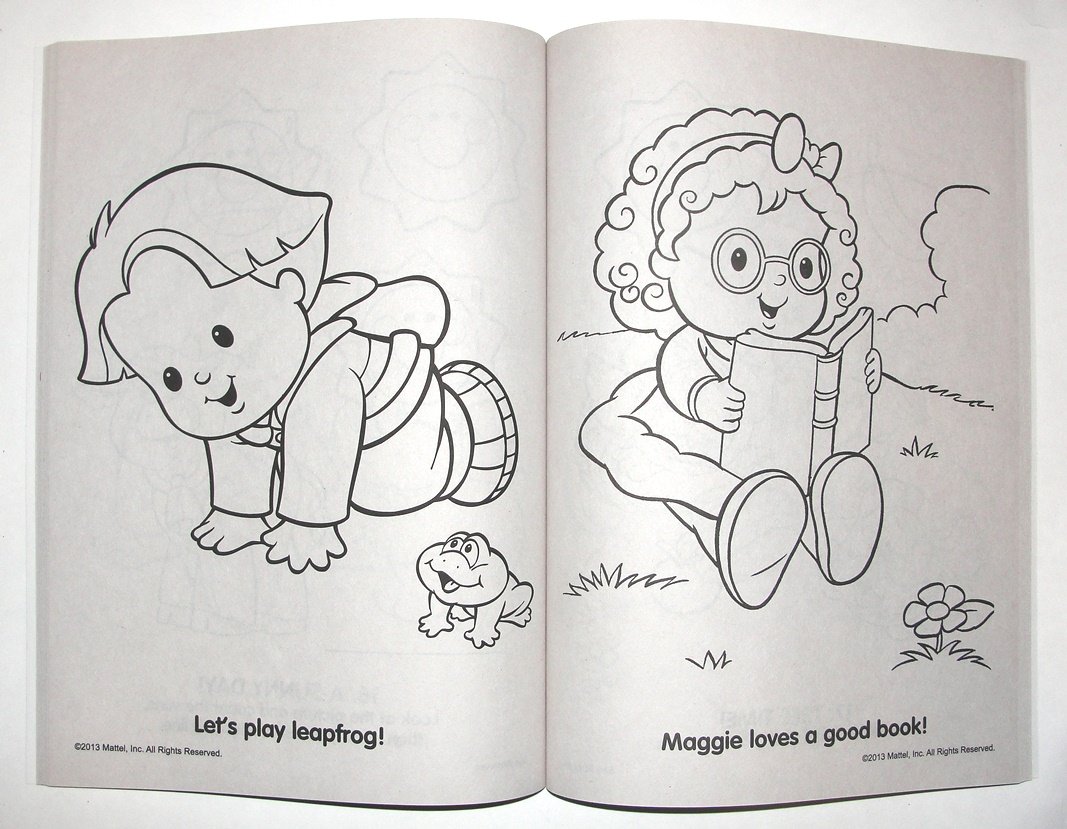 Fisher Price Alphabet Coloring Pages