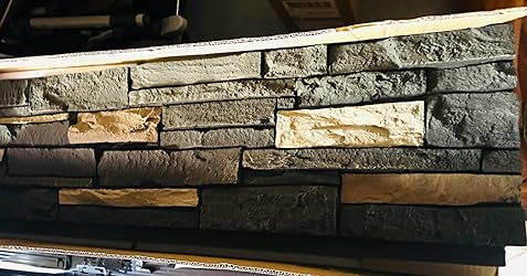 ROOMTEC 6-Packs Faux Stone Wall Covering Panels for Interior and ...