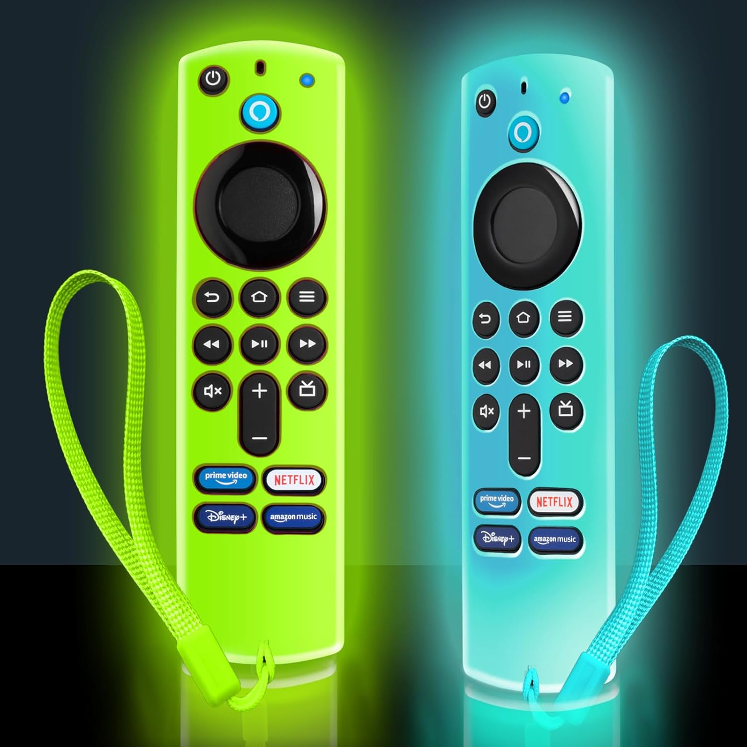 Amazon.com: 2Pack Cover for Fire Stick Remote, Case for Alexa Fire TV ...