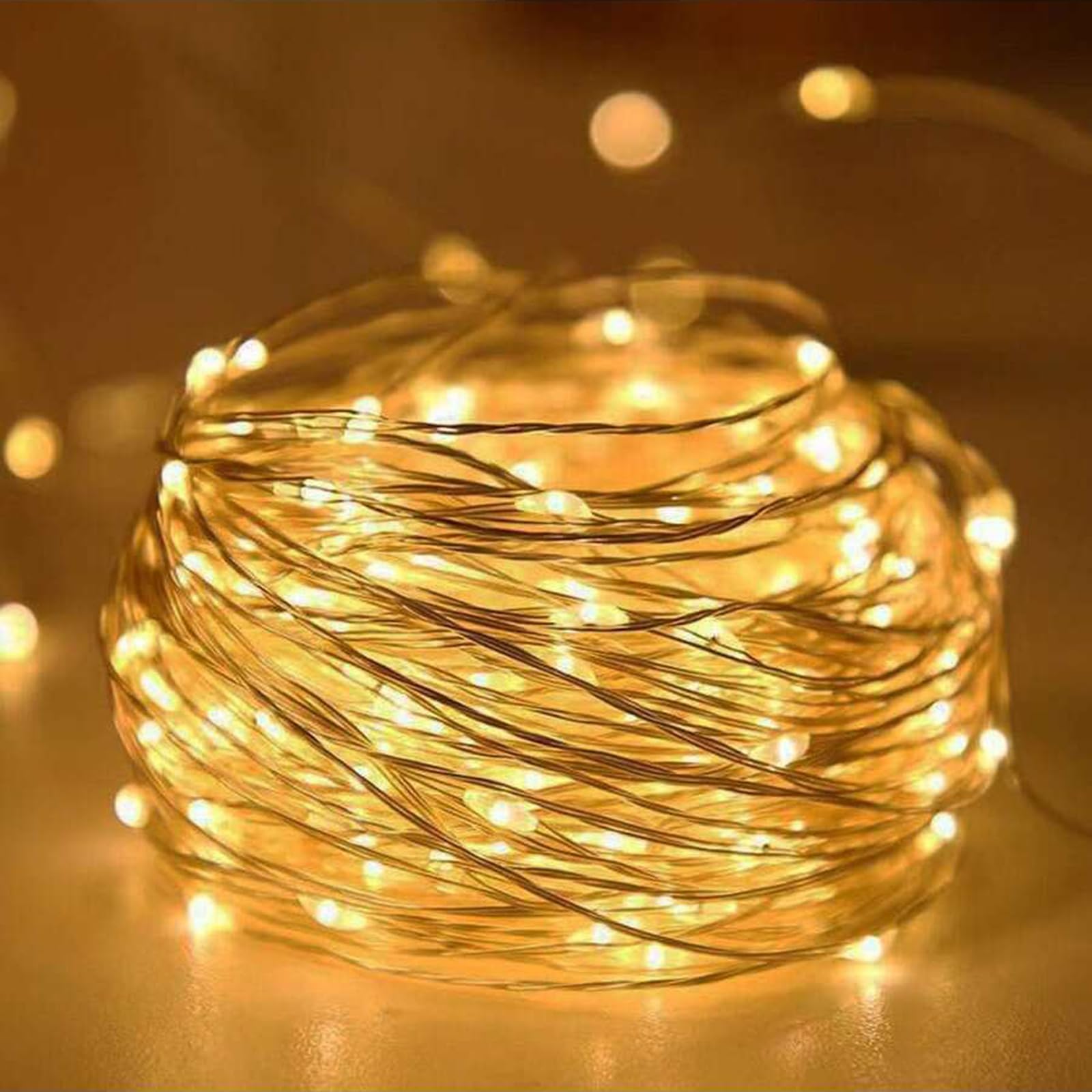 Amazon.com: USB String Lights, Fairy Lights, Warm-White Cozy-Copper ...
