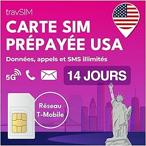 travSIM USA SIM Card | T-Mobile Network | Unlimited Data, Calls & Texts ...