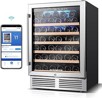 Amazon.com: BODEGA Champagne Cooler, 24 Inch Wine Fridge under Counter ...