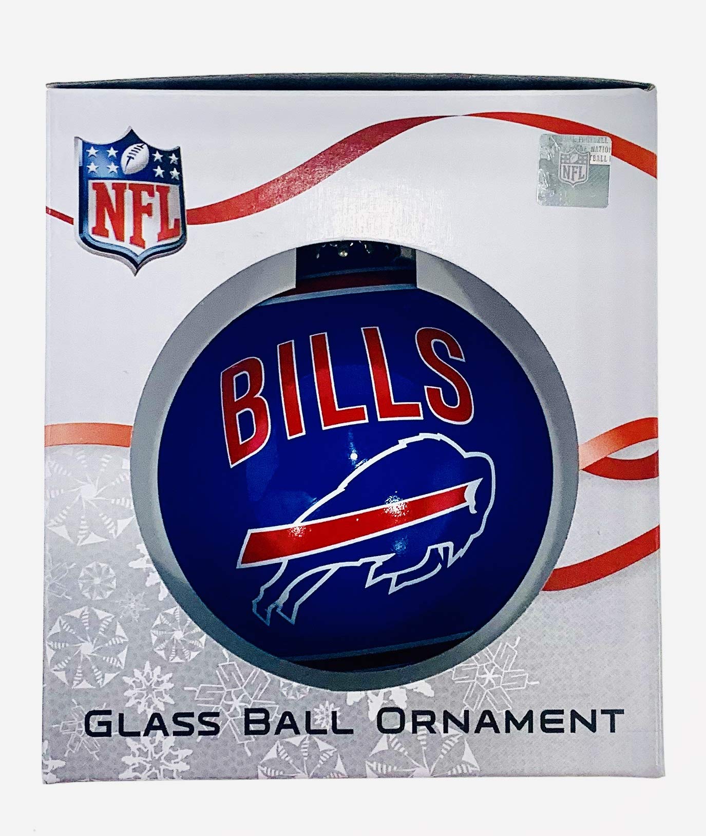 Snapklik.com : FOCO NFL Glass Ball Ornament - Limited Edition Christmas ...