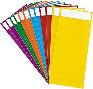 Library Dividers with repositionable Stickers (Set of 12) Classroom and ...