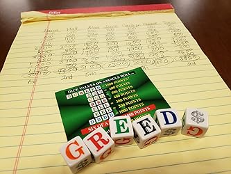 Amazon.com: Greed Dice Game : Toys & Games