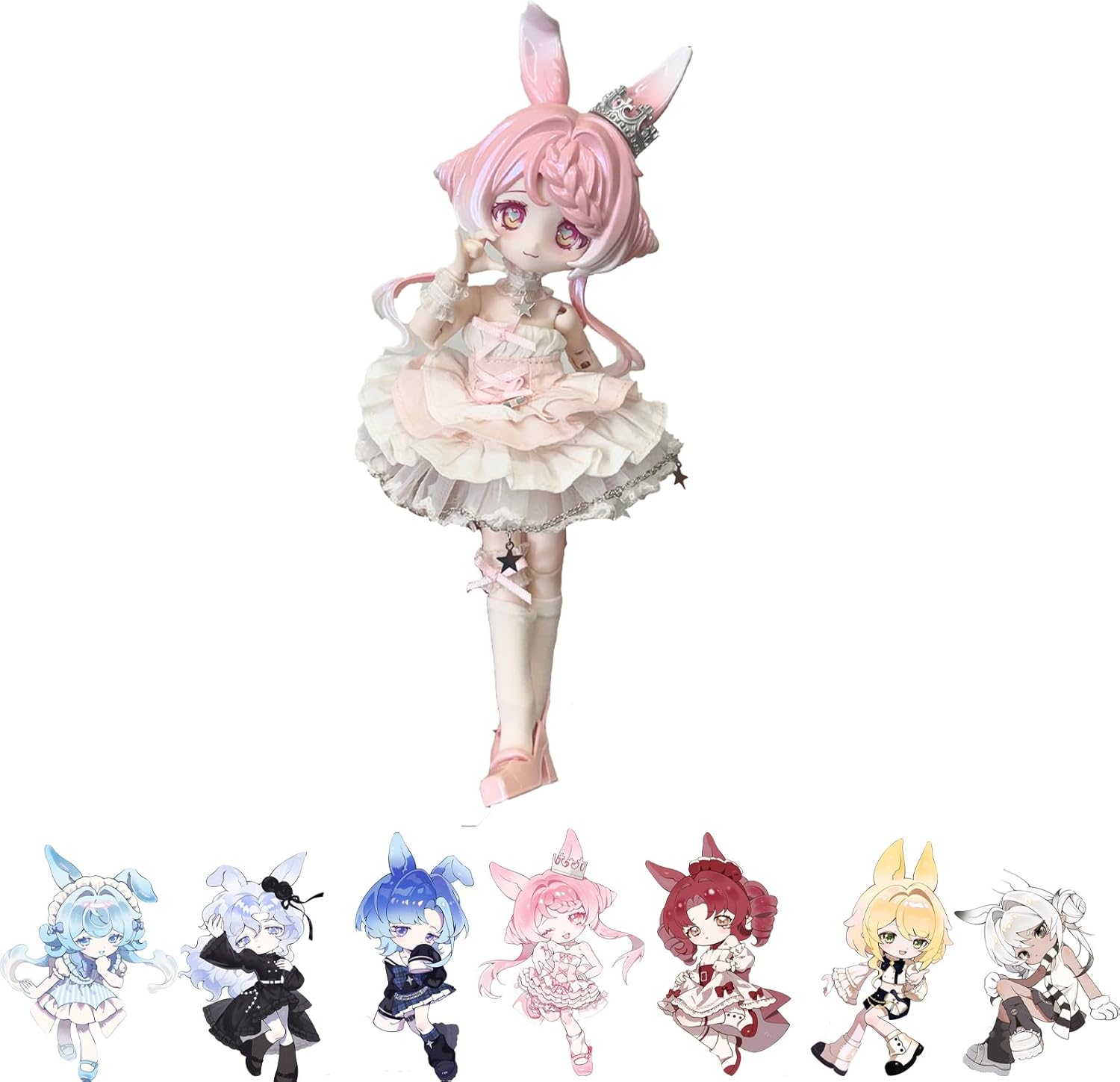 Amazon.com: GNATAPIAY 1/12 BJD Dolls Blind Box for Girls Surprise Gifts ...