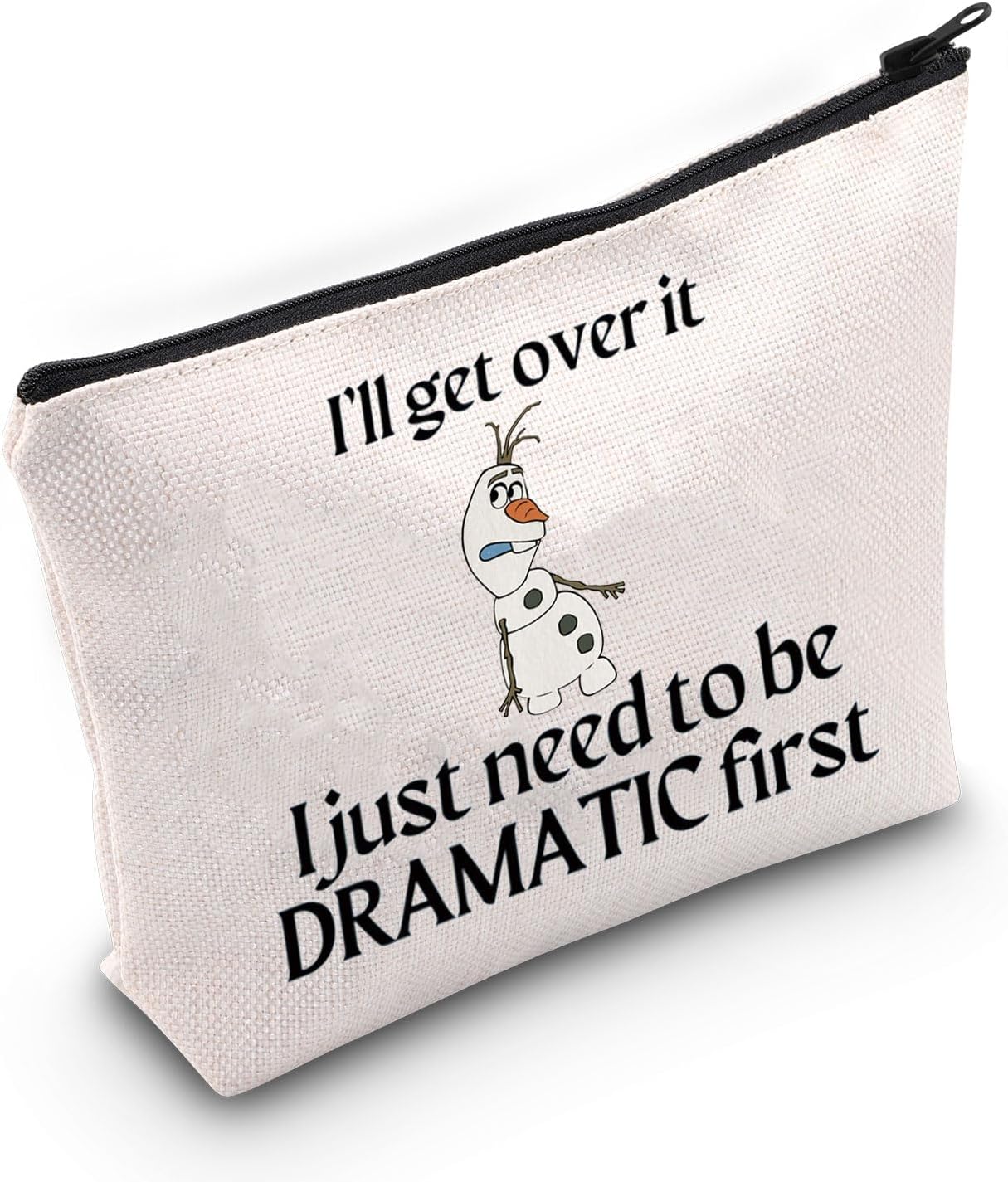 Amazon.com: WCGXKO Cartoon Inspired Makeup Bag Snowman Gift Olaf ...