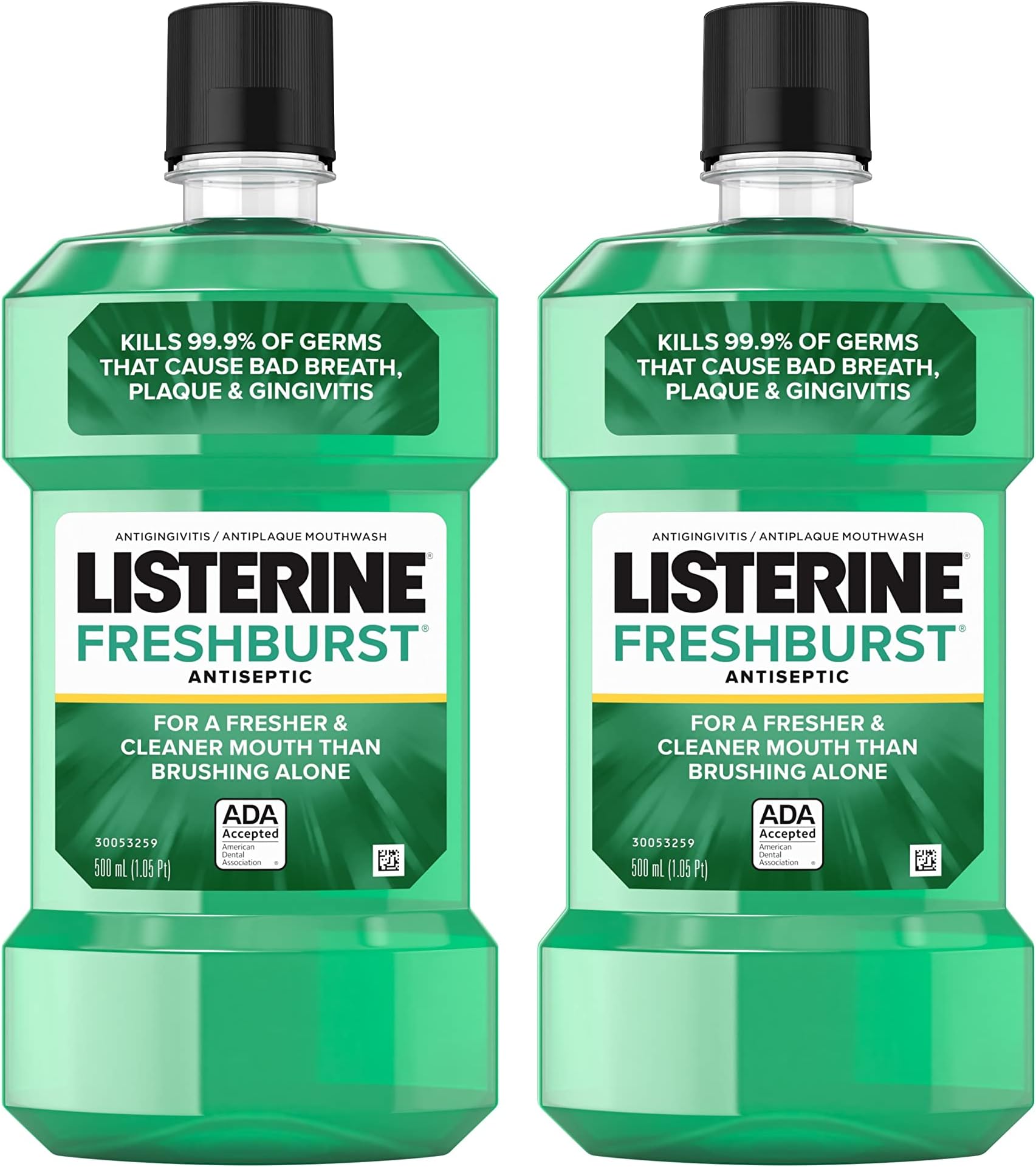 Amazon.com: Listerine Original Oral Care Antiseptic Mouthwash with Germ ...