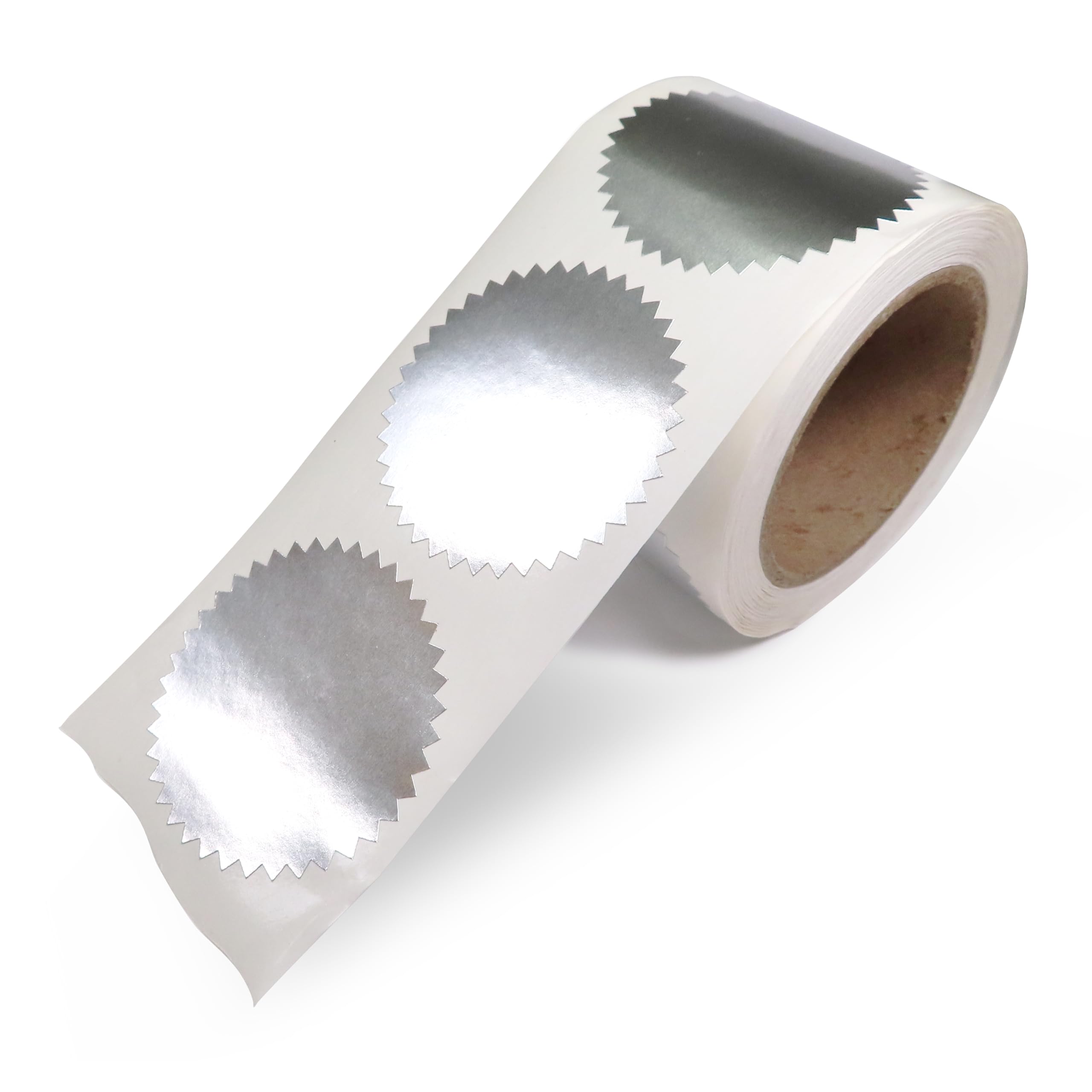 Snapklik.com : NextDayLabels Silver Seals For Certificates, Silver ...