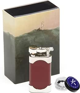 Amazon.com: Kiribi Mikazuki Red & Flint Set - Japanese Soft Flame ...