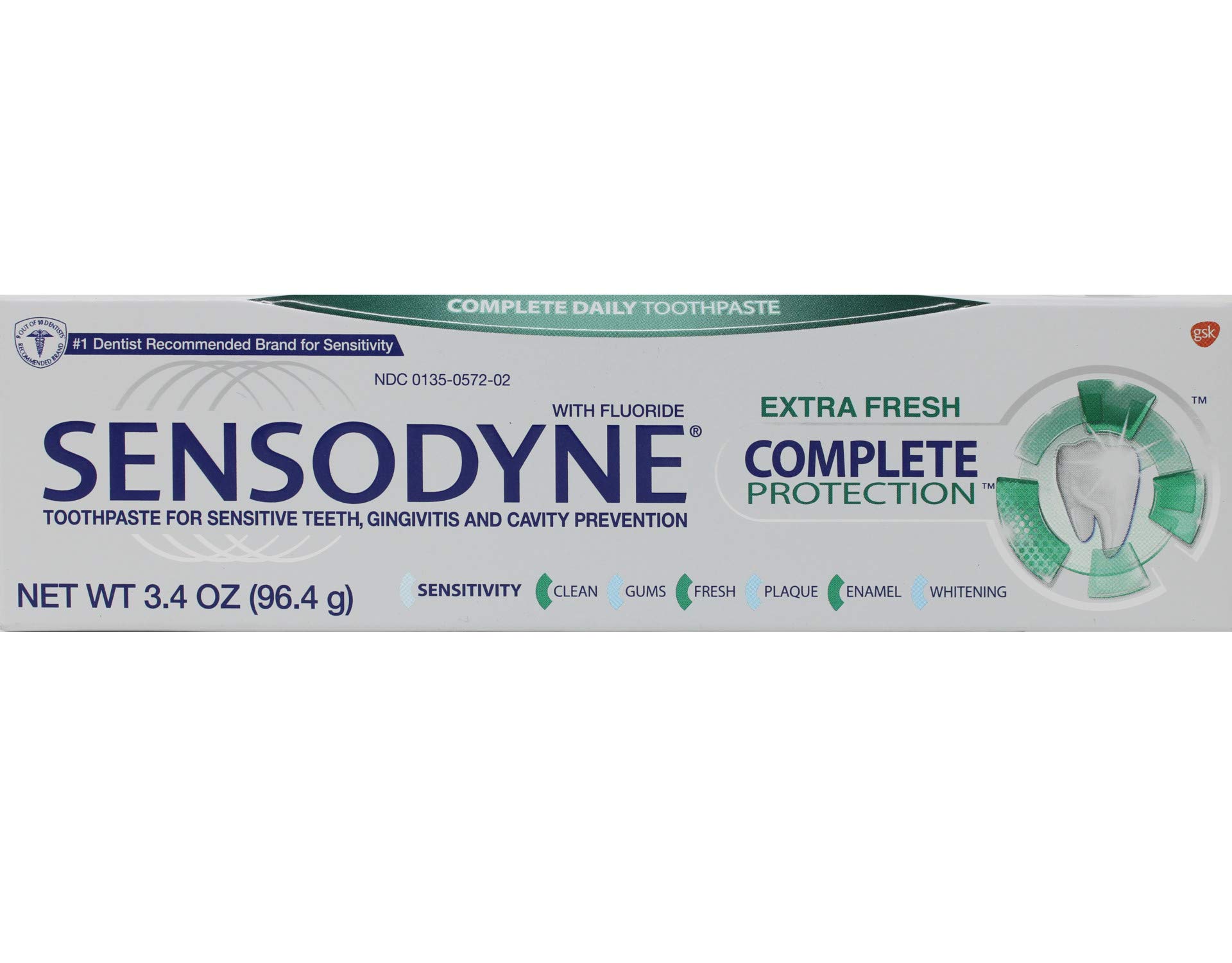 Amazon.com : Sensodyne Complete Protection Sensitivity Toothpaste ...