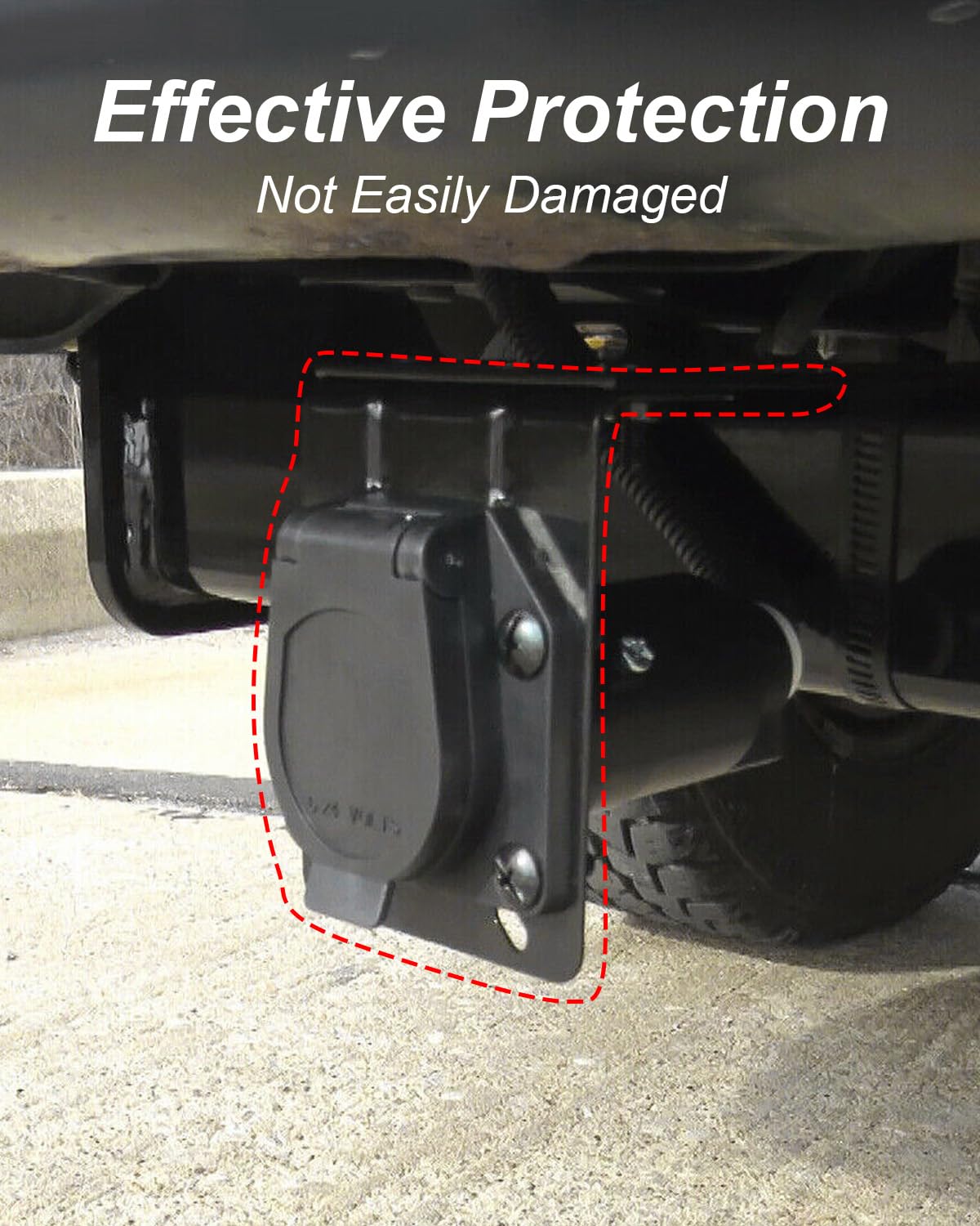 Snapklik.com : AUGREX Trailer Connector Bracket Fit Ford F-250 Super ...