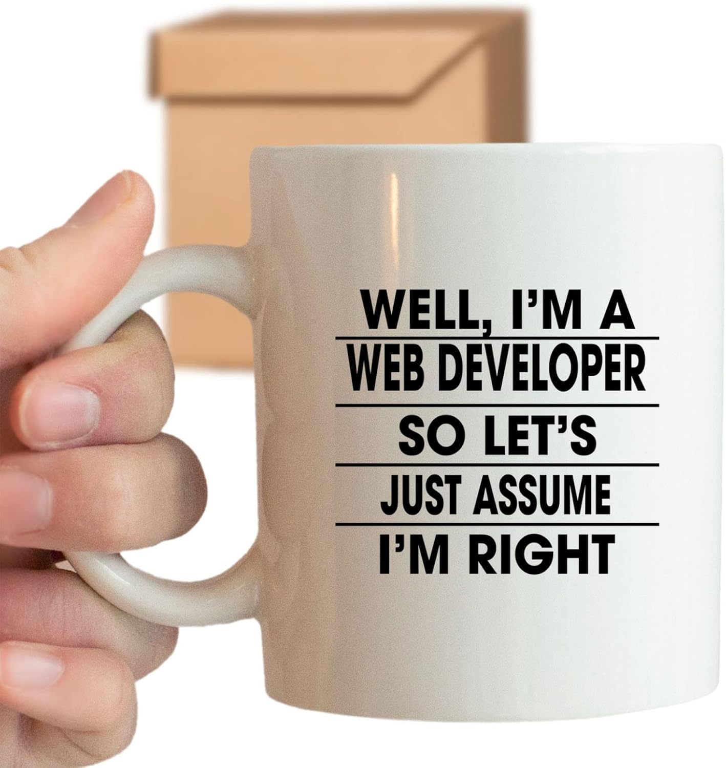 Amazon.com: Graduation Gift, Well, i'm a Web Developer So Let's Just ...