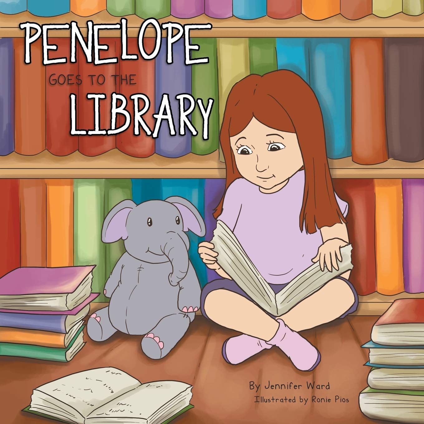Penelope Goes to the Library: Ward, Jennifer: 9781479788477: Amazon.com ...