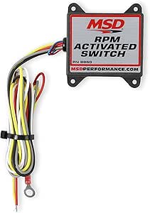 MSD Activated Switch, Rotary, Automatic, Black : Amazon.co.uk: Automotive