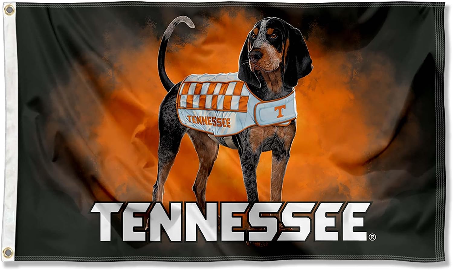 Amazon.com : Tennessee Volunteers Smokey Mascot Large Grommet Banner ...