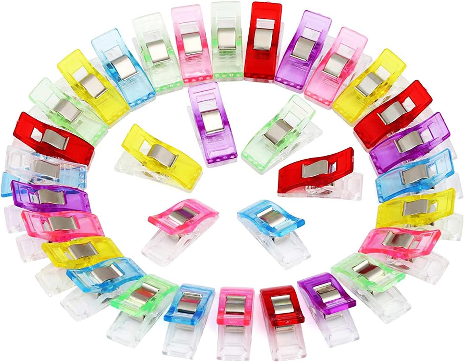 Otylzto 100PCS Sewing Clips for Quilting Crafting,Wonder Clips ...
