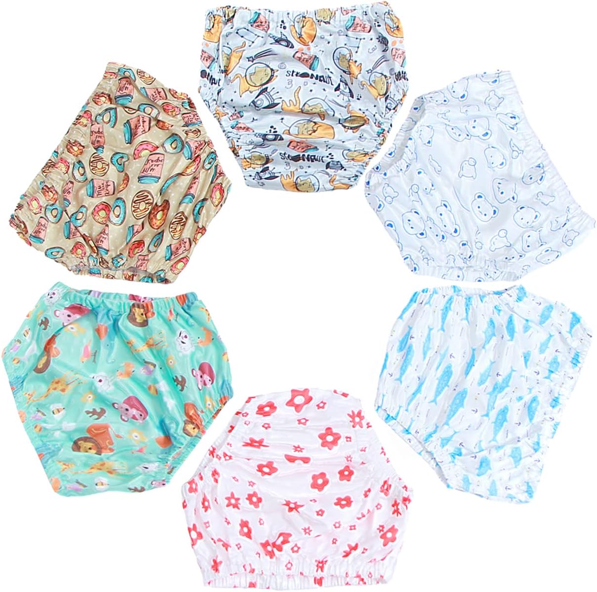 Amazon.com: Gerber Plastic Pants 4 Pairs, White, 2T-3T : Baby