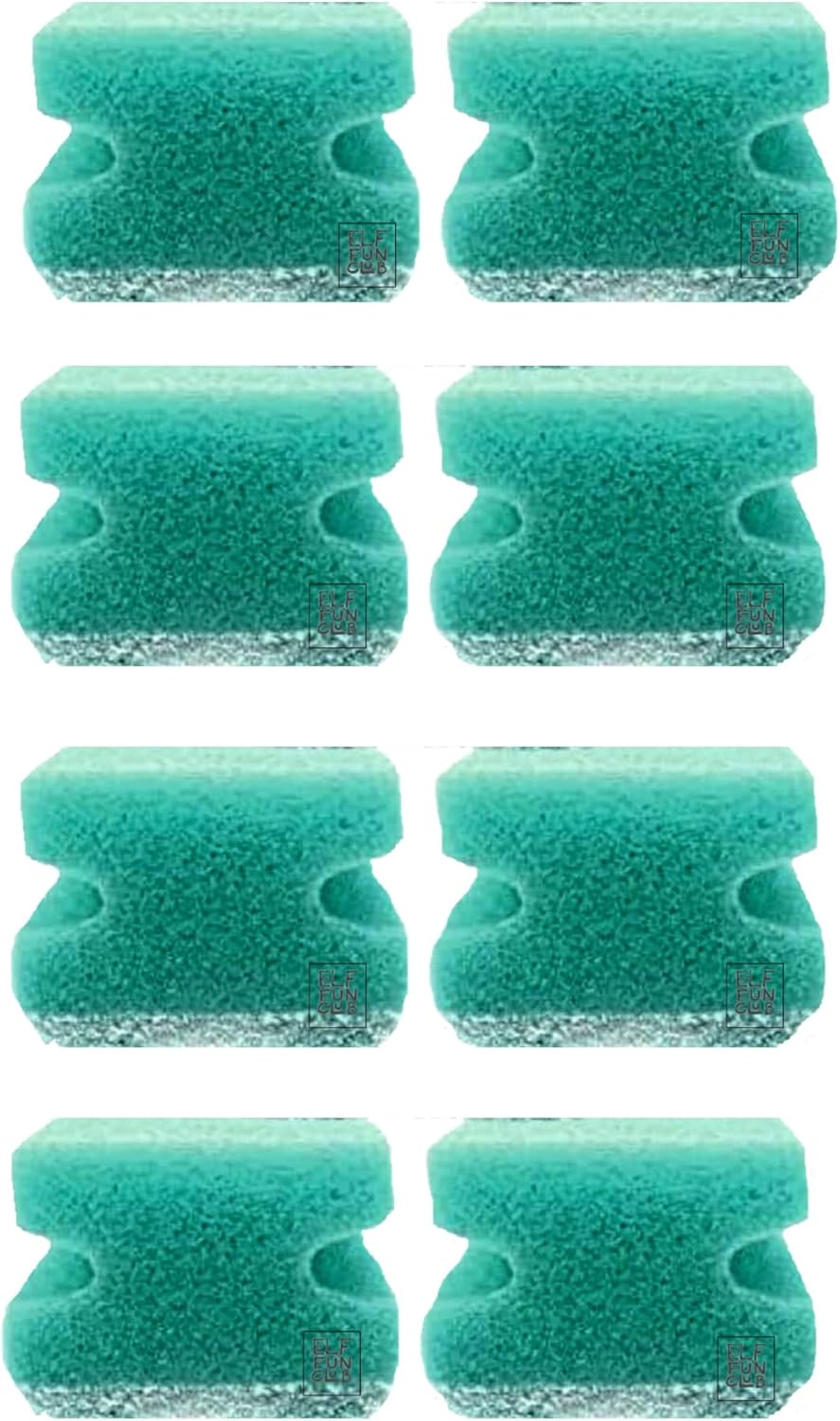 ELF FUN CLUB Sponge Scourers for Dishwashing - Non-Scratch ...